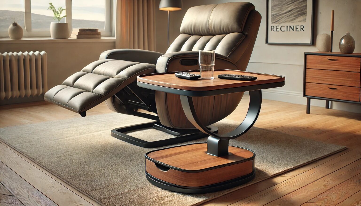 5 Best Swivel Side Tables for a Recliner | Sit Back Lounge