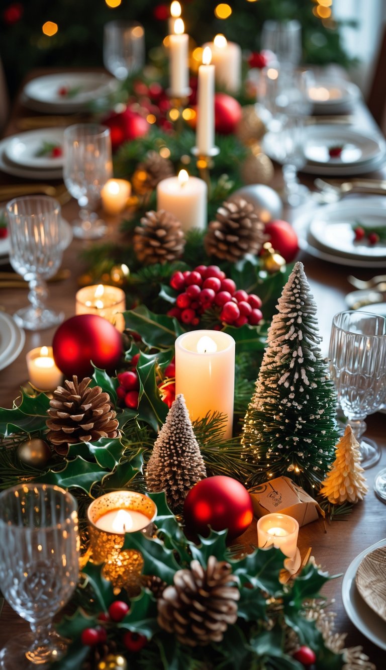 Spectacular Christmas Party Table Centerpiece Ideas That Will Wow Your ...