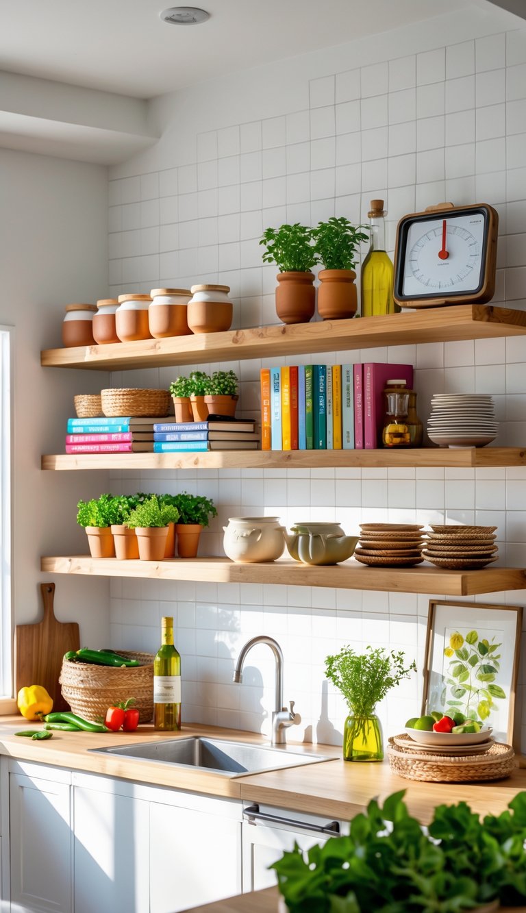 10 Kitchen Shelf Decor Ideas